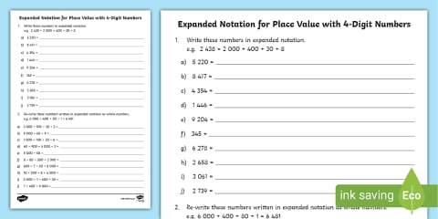 Number Expanders - Number Expanders Resources, place value, - Number ...
