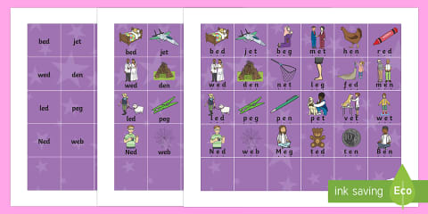 CVC Words 'a' Differentiated Mat (Compatible with Bee-Bot)