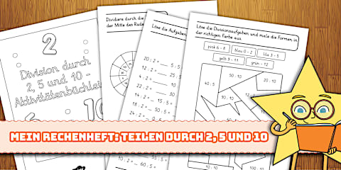 Gerechtes Teilen - Challenge-Karten zur Division