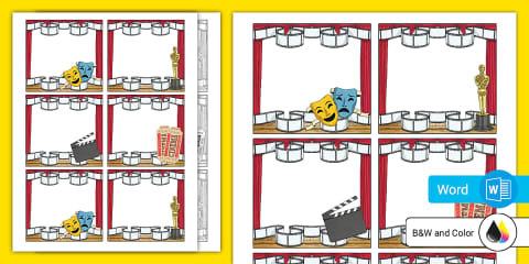 Parts of a Theatre Diagram