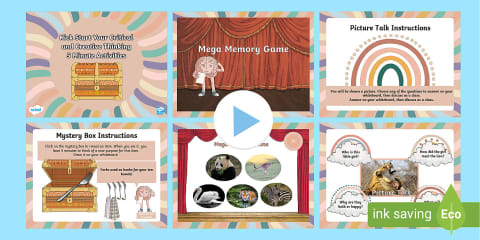 Encouraging Critical Thinking - Thought Exercise PowerPoint