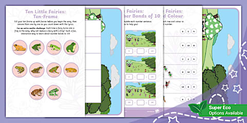 Ten Little Pirates Counting Song Pack