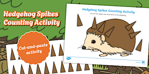 Hedgehog Dot to Dot to 20