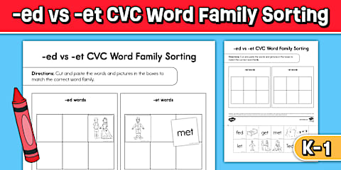 Phonics Curriculum Level 2: CVC - Lesson 1 Pack