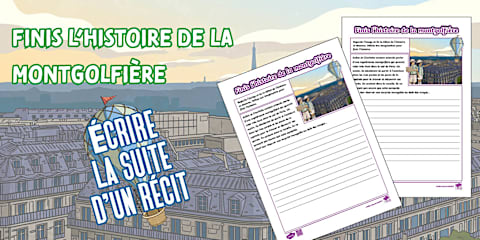 Feuille de travail : Décris la scène estivale