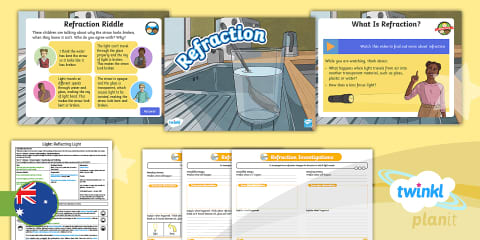 Light Refraction and Reflection PowerPoint