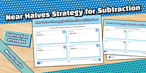 Addition and Subtraction Strategies Challenge Cards