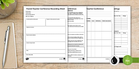 Student Self-Reflection Sheet