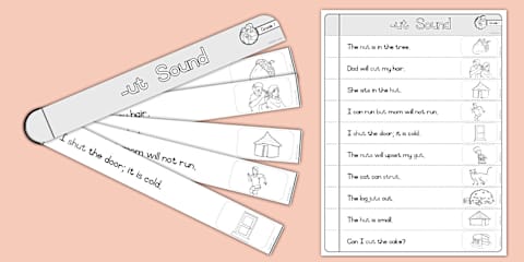 Grade 1 Trace and Write -ut