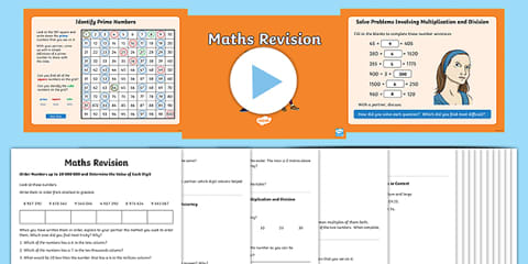 SATs Survival: Year 6 Maths Revision Morning Starter Weekly PowerPoint ...