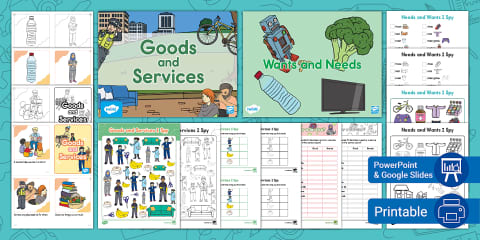 Basic Economics PowerPoint & Google Slides for 3rd-5th Grade