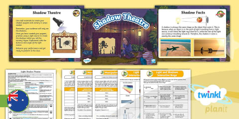 How to Make a Shadow Puppet Theatre Instructions