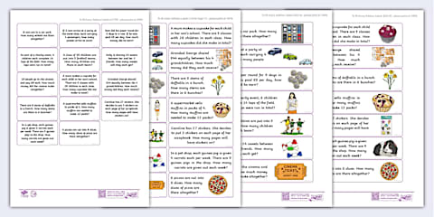 Addition and Subtraction Word Problems Year 3