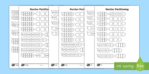 Partitioning 4-Digit Numbers (Ages 8 - 9)