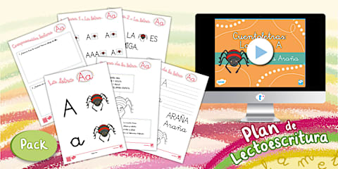 Pack de recursos: Plan de lectoescritura - La letra R