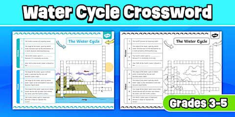 The Water Cycle Word Search