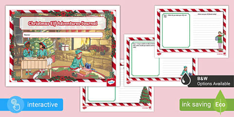 Elf Adventures Daily Journal (Foundation to Year Two)