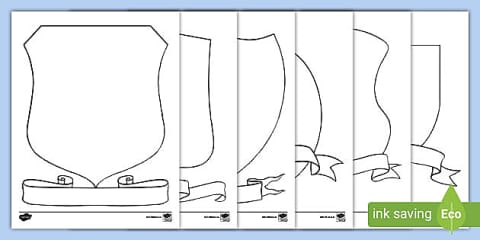 Student Shield Activity Shield of Strength Activity Template