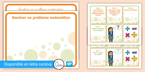 Pack de Matemáticas: Resolución de problemas