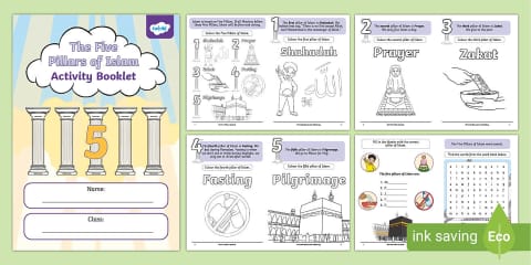 Five Pillars of Islam Classroom Display Poster