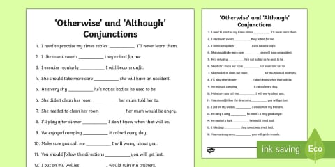 Finish The Sentence When If Unless Conjunction Cards
