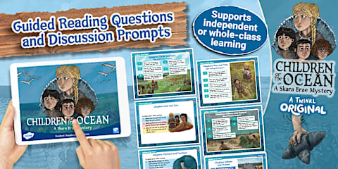 'Planet XJ21' Guided Reading Questions and Discussion Prompts PowerPoint