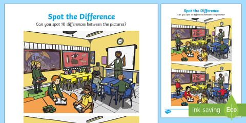 Rainforest Spot the Difference Game