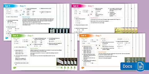 Daily Level 2 Maths Practice