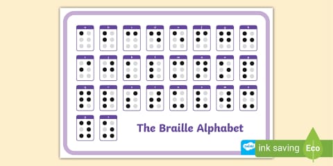 Braille Flash Cards