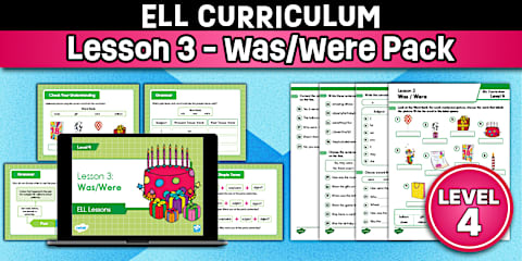 ELL Curriculum: Level 4, Lesson 4 Where Did You Go? Google Slides ...