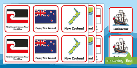 Waitangi Day A4 Page Borders