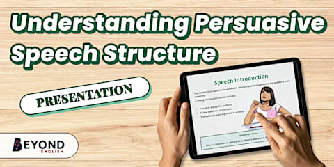 Understanding Persuasive Speech Structure - Activities