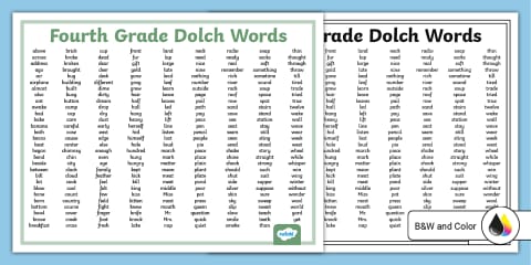 Dolch Words on Dinosaurs Posters