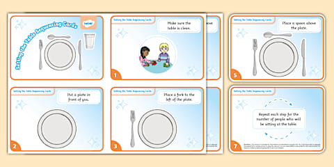 Plate and Cutlery Place Mats