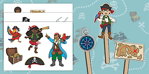 Pirate Treasure Map for Kids