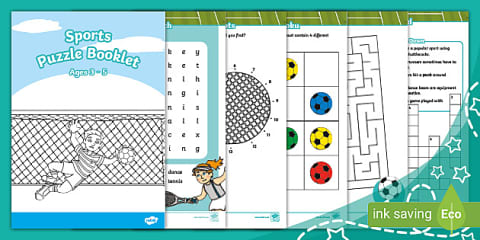 Sport-Themed Activity Booklet