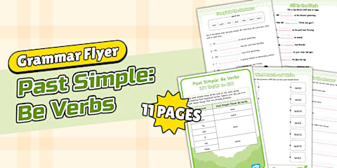 Grammar Flyer 06 Past Simple: Regular Verbs 과거 단순형: 규칙 동사