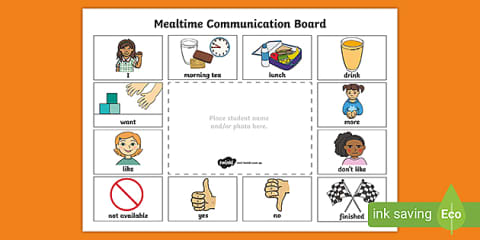 Twinkl Symbols: Mealtime Visual Timetable