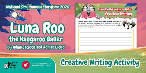 NSS 2026 Character Profiles for Luna Roo the Kangaroo Baller