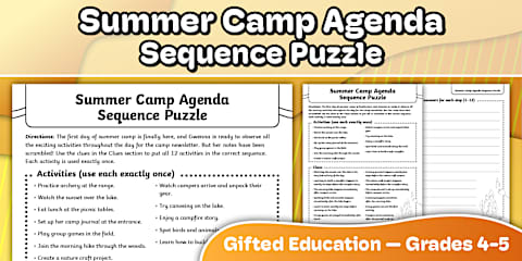 Simple Animal Analogies Task Cards for Gifted Education