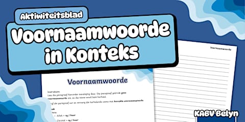Graad 6 Afrikaans Eerste Addisionele Taal - Kwartaal 3 - Antonieme in ...