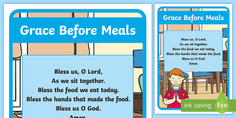 Hail Mary Prayer Display Poster