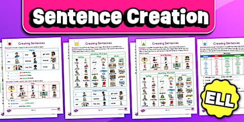 Visual Classroom Instruction Posters for Daily Routines for ELL