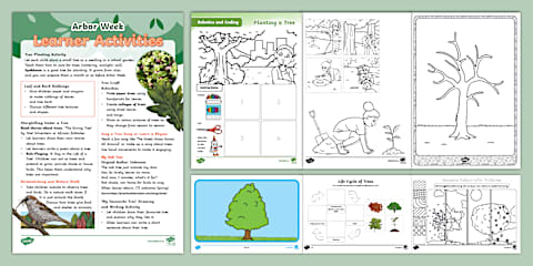 My Arbor Day Tree Craft and Write Activity
