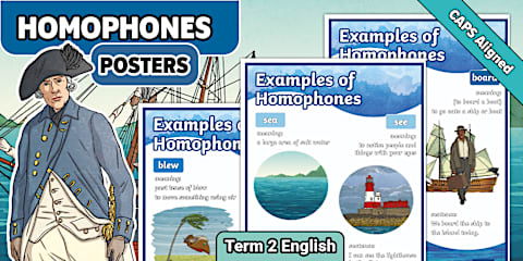Intermediate Phase English – Term 2 - Different Types of Nouns - Poster ...