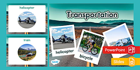 Grade R Types of Transportation PowerPoint