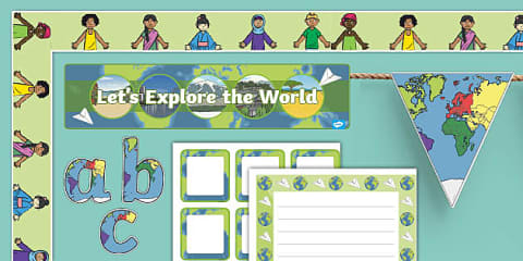 Countries of the World Display Banner