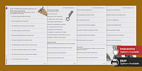 Year 9 NAPLAN Reading Practice Test