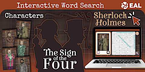 The Sign of the Four Plot Points Interactive Sentence Scramble Game for ...