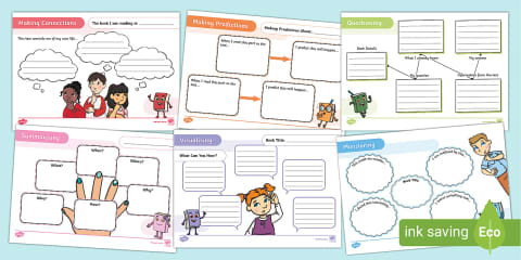 Visualising Activity Sheets | Visualising Reading Strategies